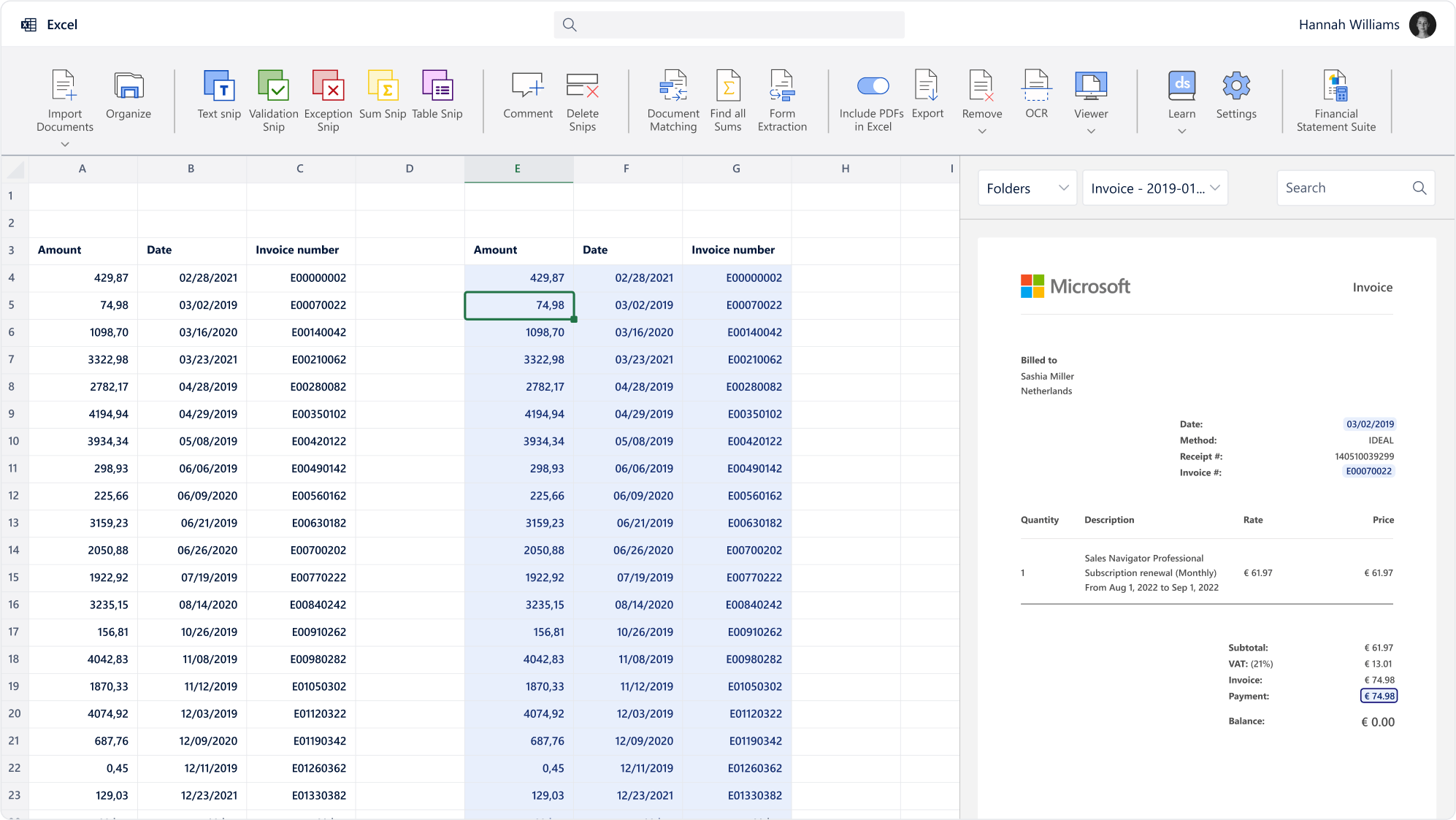 DataSnipper - Intelligent Automation Platform